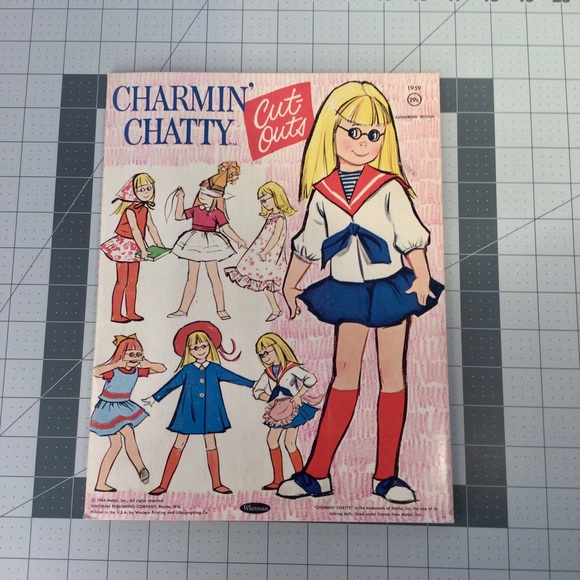 Mattel | Toys | Vintage Charmin Chatty Cutouts Paper Dolls | Poshmark